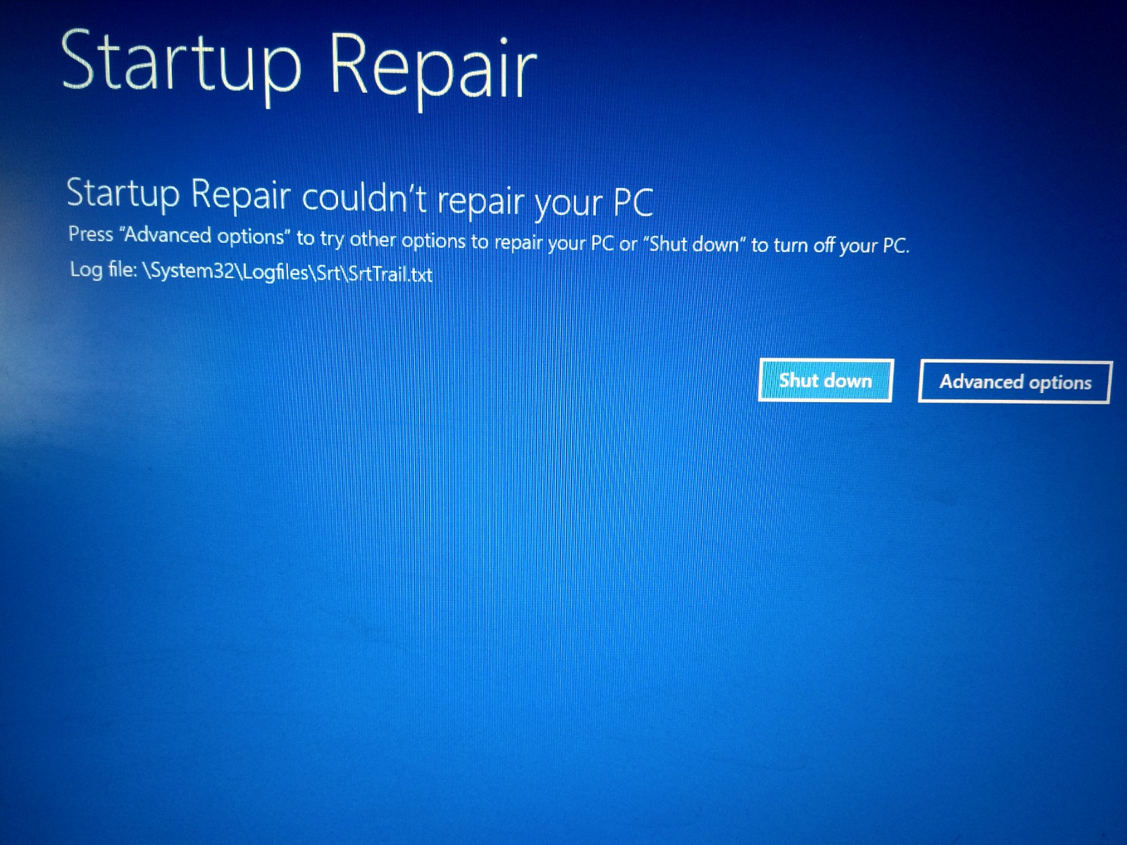 Windows is booting to blue screen - Microsoft Q&A