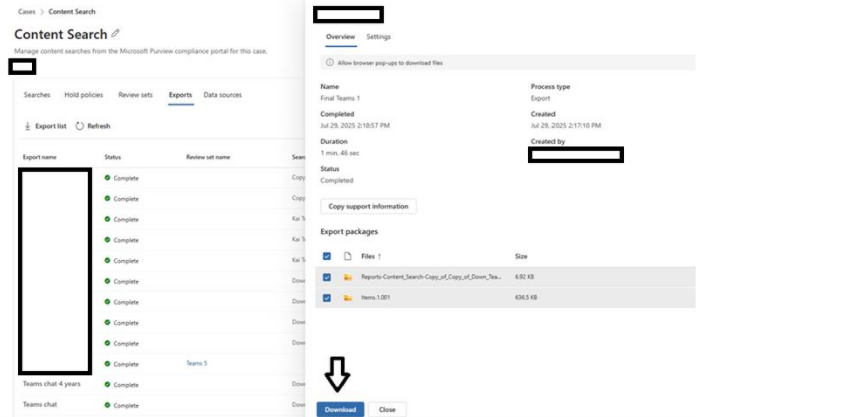 How do I download a teams chat - Microsoft Q&A