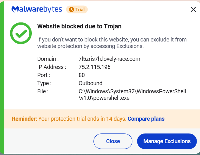 How to get rid of Trojan:PowerShell/DownInfo.BA - Microsoft Q&A