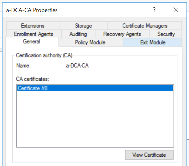 Configuring Enterprise Subordinate CA in a heterogeneous setup ...