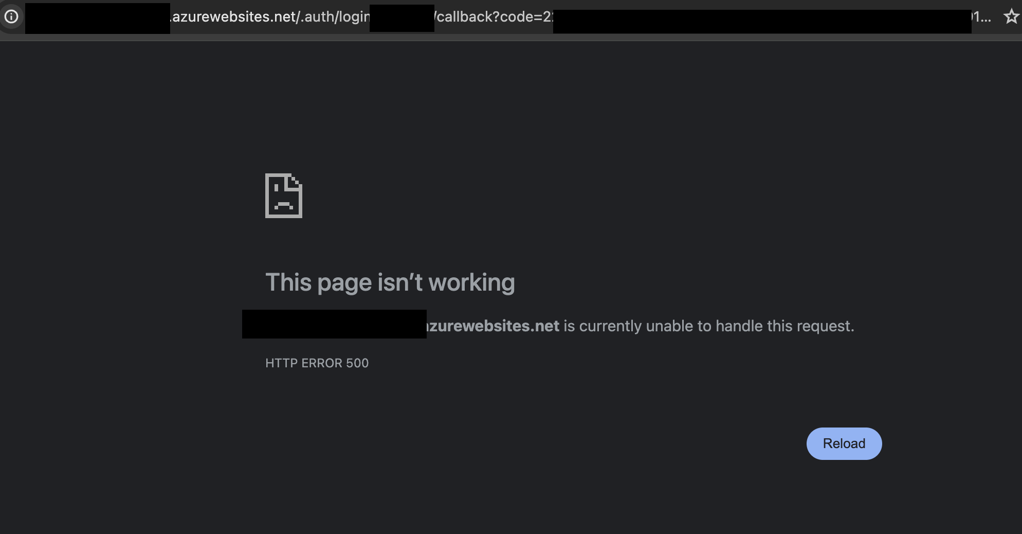 Getting HTTP 500 error when using custom OpenID auth provider ... Getting HTTP 500 error when using custom OpenID auth provider ...