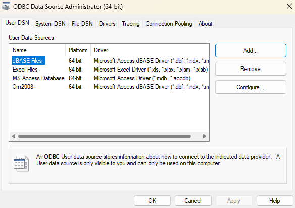Connect FoxPro data base to excel - Microsoft Q&A Connect FoxPro data base to excel - Microsoft Q&A
