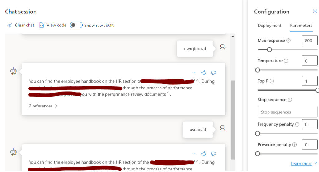 Open Ai Issue Repeating Response After A Gibberish Prompt Microsoft Qanda 7524