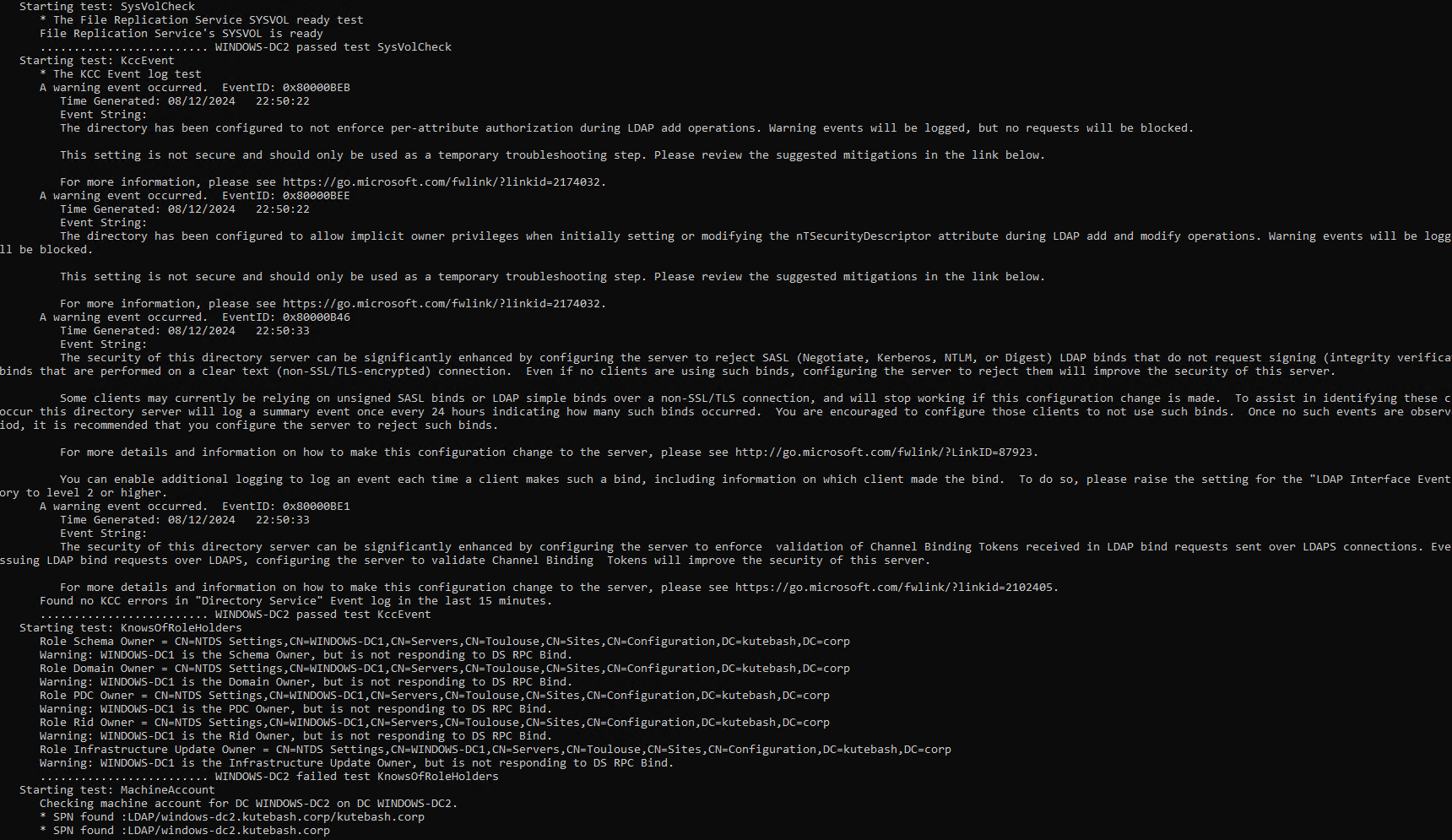 [AD] Replication Error, messed up domain, don't know what is going on - Microsoft Q&A