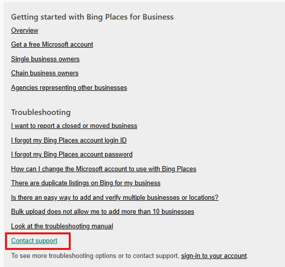 how to remove business details from bing - Microsoft Q&A