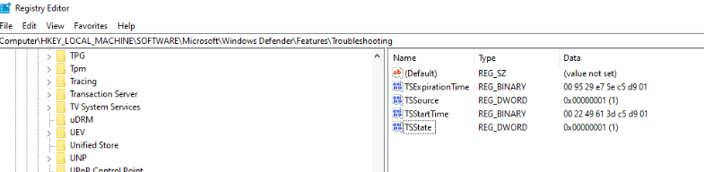 Tamper Protection on Endpoint Defender - Microsoft Q&A