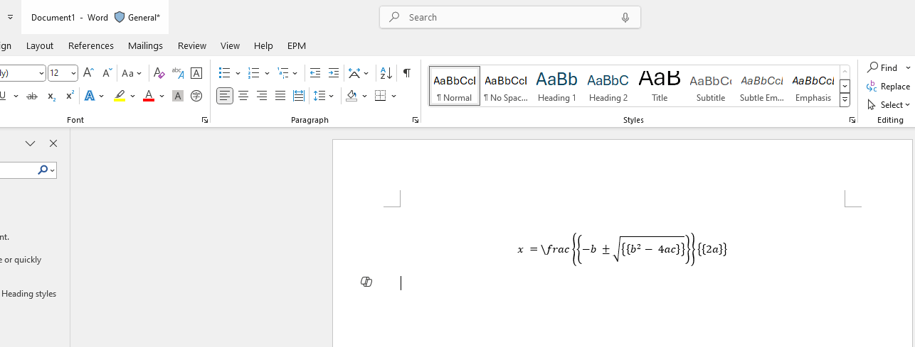 How i can write Latex in One note - Microsoft Q&A