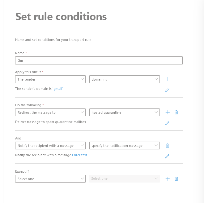 Is it possible to put any emails coming from non-verified and false ...