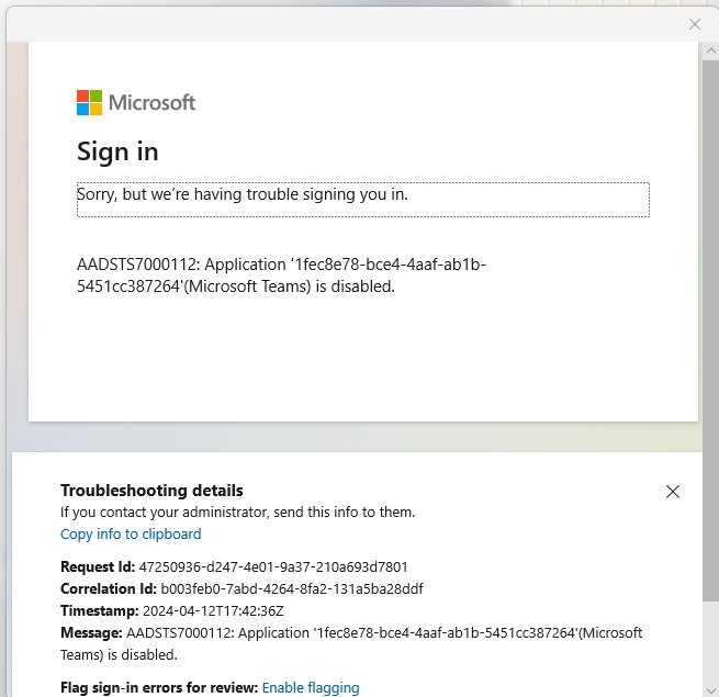Microsoft Teams is Disabled - Microsoft Q&A