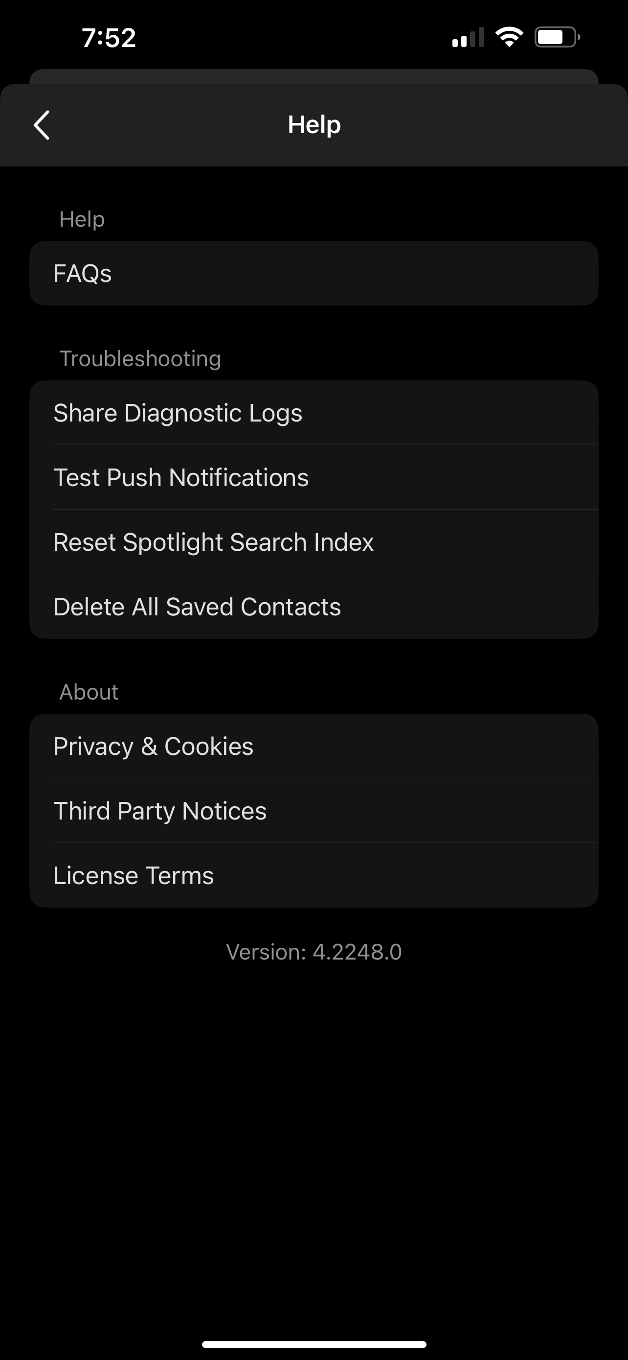 Where is Outlook in-app support for iOS?? - Microsoft Q&A