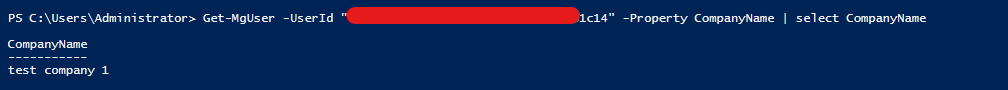 Update-MgUser do not update Department, Country and CompanyName ... Update-MgUser do not update Department, Country and CompanyName ...