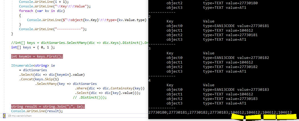 Split string, create group 1 to n relationship, possiblities ...
