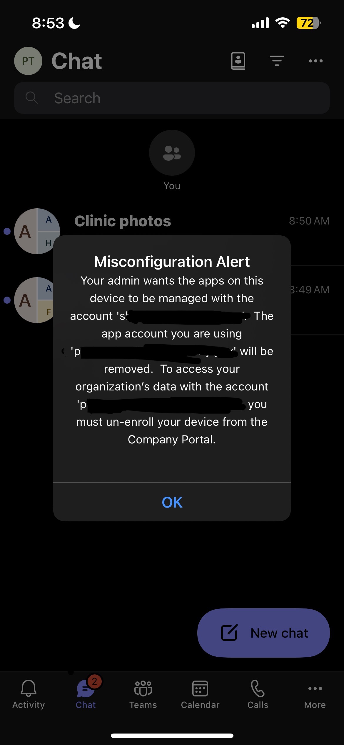 Misconfiguration Alert - Microsoft Q&A