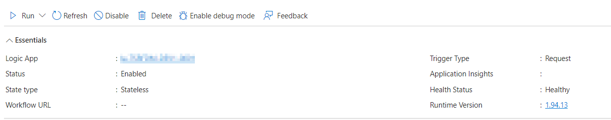 Logic App Standard Does Not Generate A Trigger Url In Development Slot Microsoft Qanda