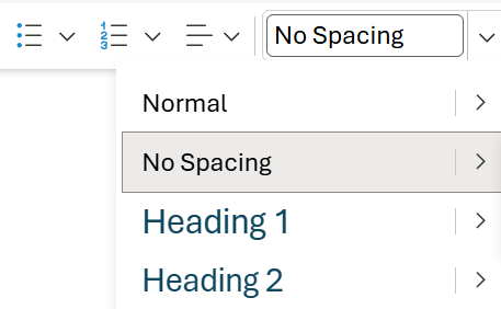 Unwanted space between text - Microsoft Q&A