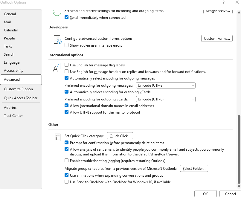 Encoding display issue in Outlook 365 - Microsoft Q&A