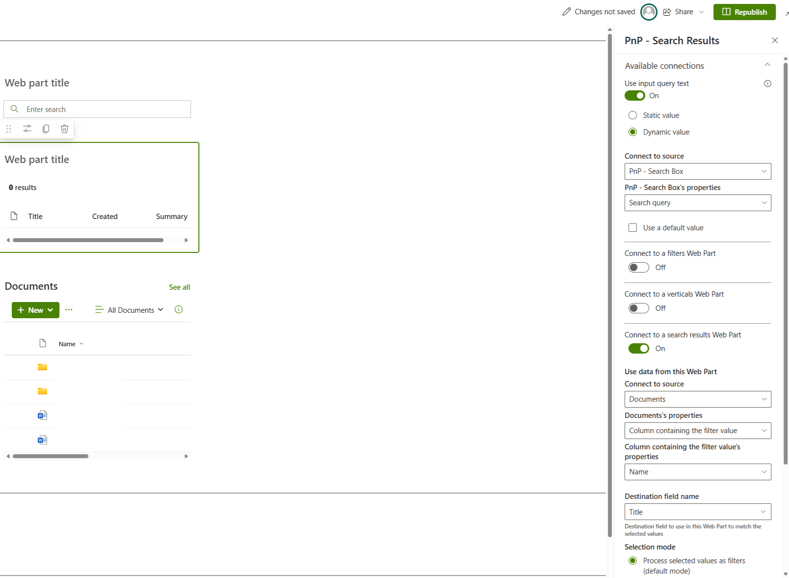 Creating an advanced searcher, getting files of a library - Microsoft Q&A