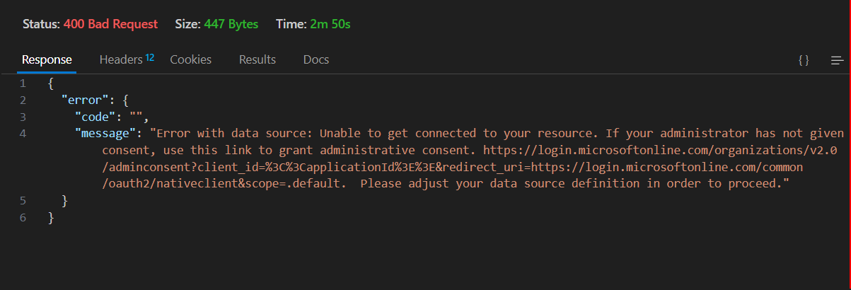 Indexers fails when we try to connects a data source of SharePoint files using Azure Cognitive ...