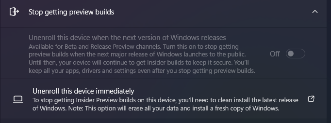 How to get rid of Windows Insider Previews when the program does not ...