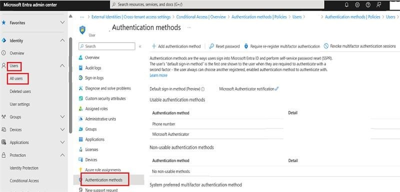 How to reset 2FA for a user account - Microsoft Q&A