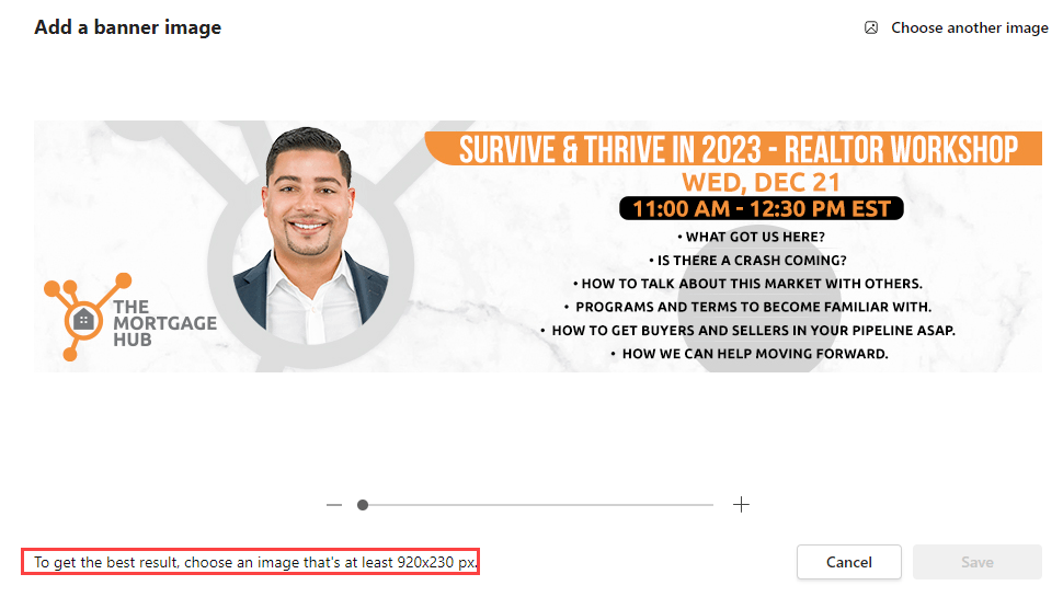 Microsoft Teams Webinar Theming Banner Image Issue - Microsoft Q&A