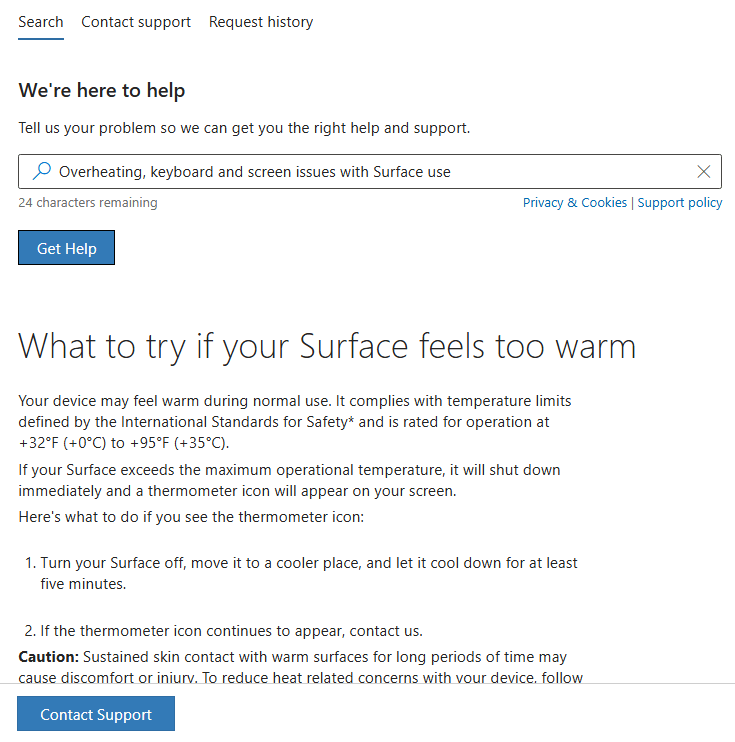 surface pro 8 constantly overheating - Microsoft Q&A