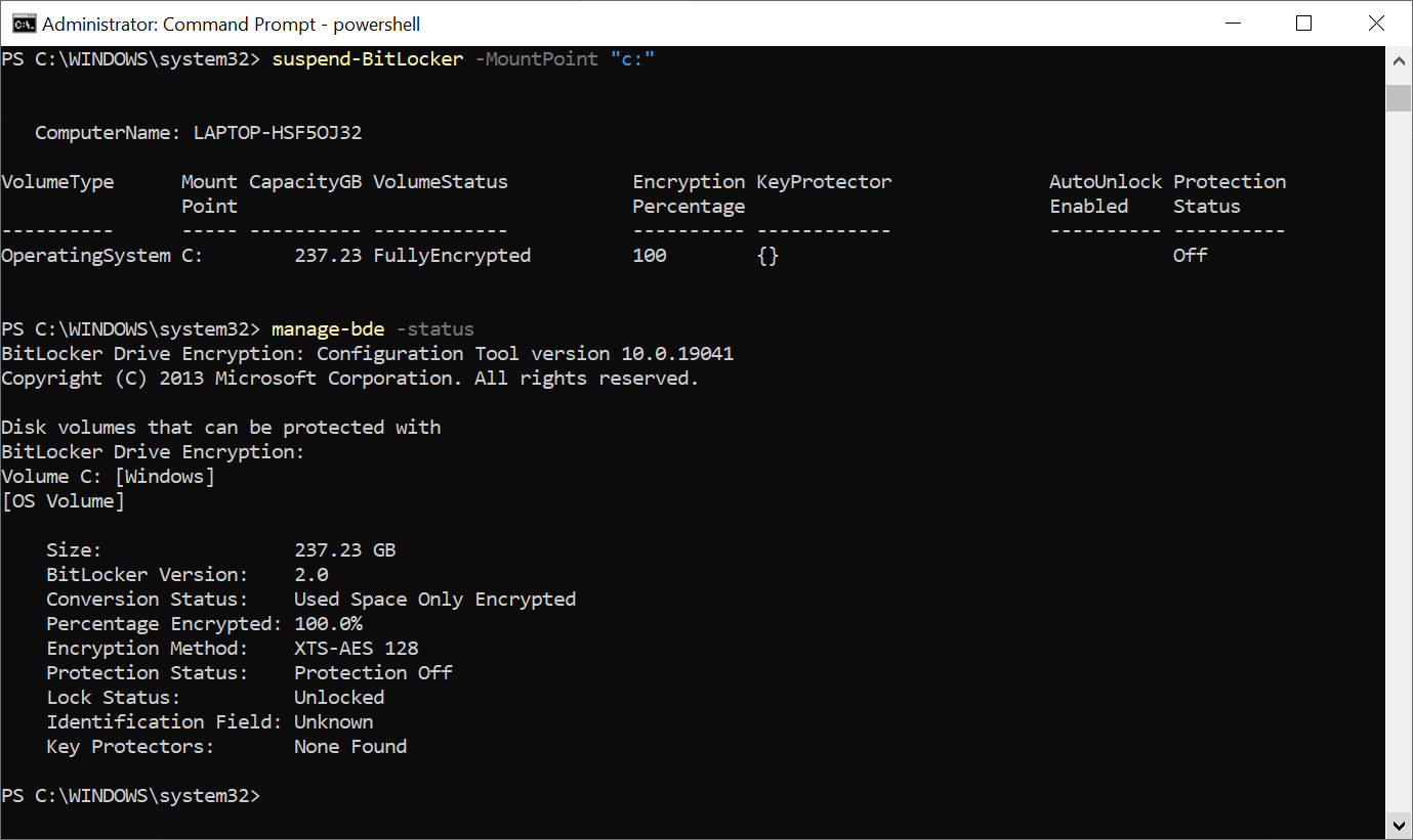 Windows 10 Pro - Bitlocker / I didn't turn it on / How could this ...