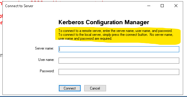 SQL Server - Kerberos Configuration Manager - Unable to connect ... SQL Server - Kerberos Configuration Manager - Unable to connect ...