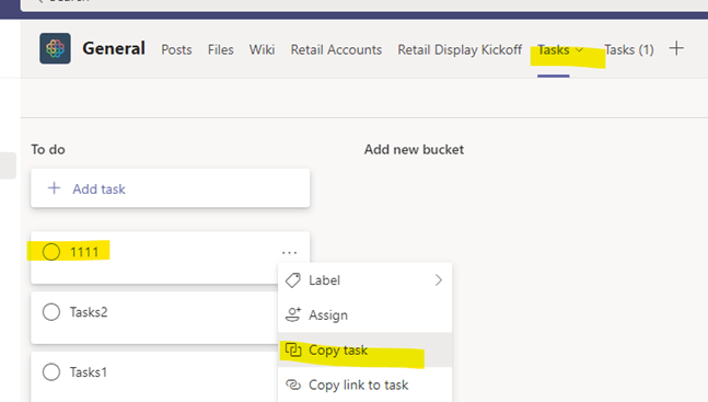 Set tasks templates in Planner - Microsoft Q&A
