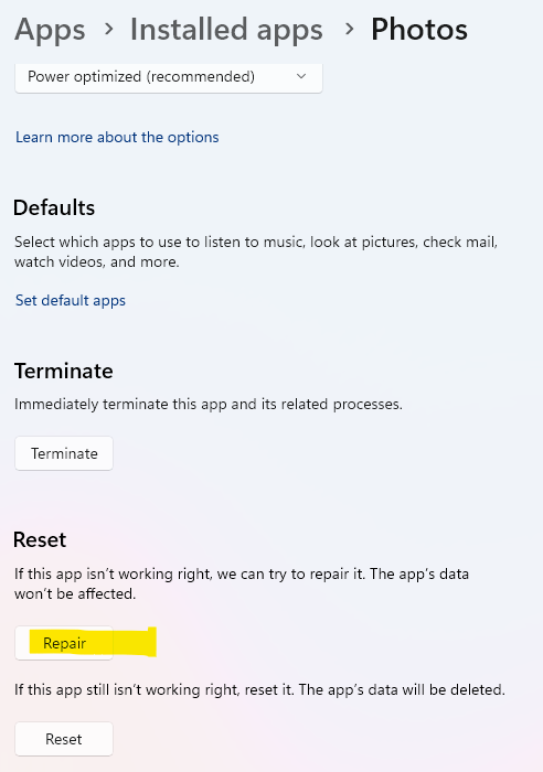 My Microsoft Photos App suddenly won't load anymore. What could be wrong? - Microsoft Q&A