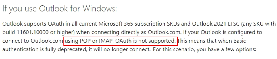 Problem adding Hotmail account to Outlook 2016 - Microsoft Q&A