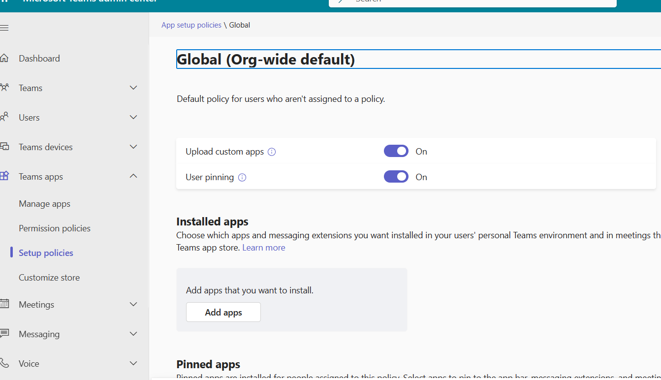 Permission issues installing custom app for users - Microsoft Q&A