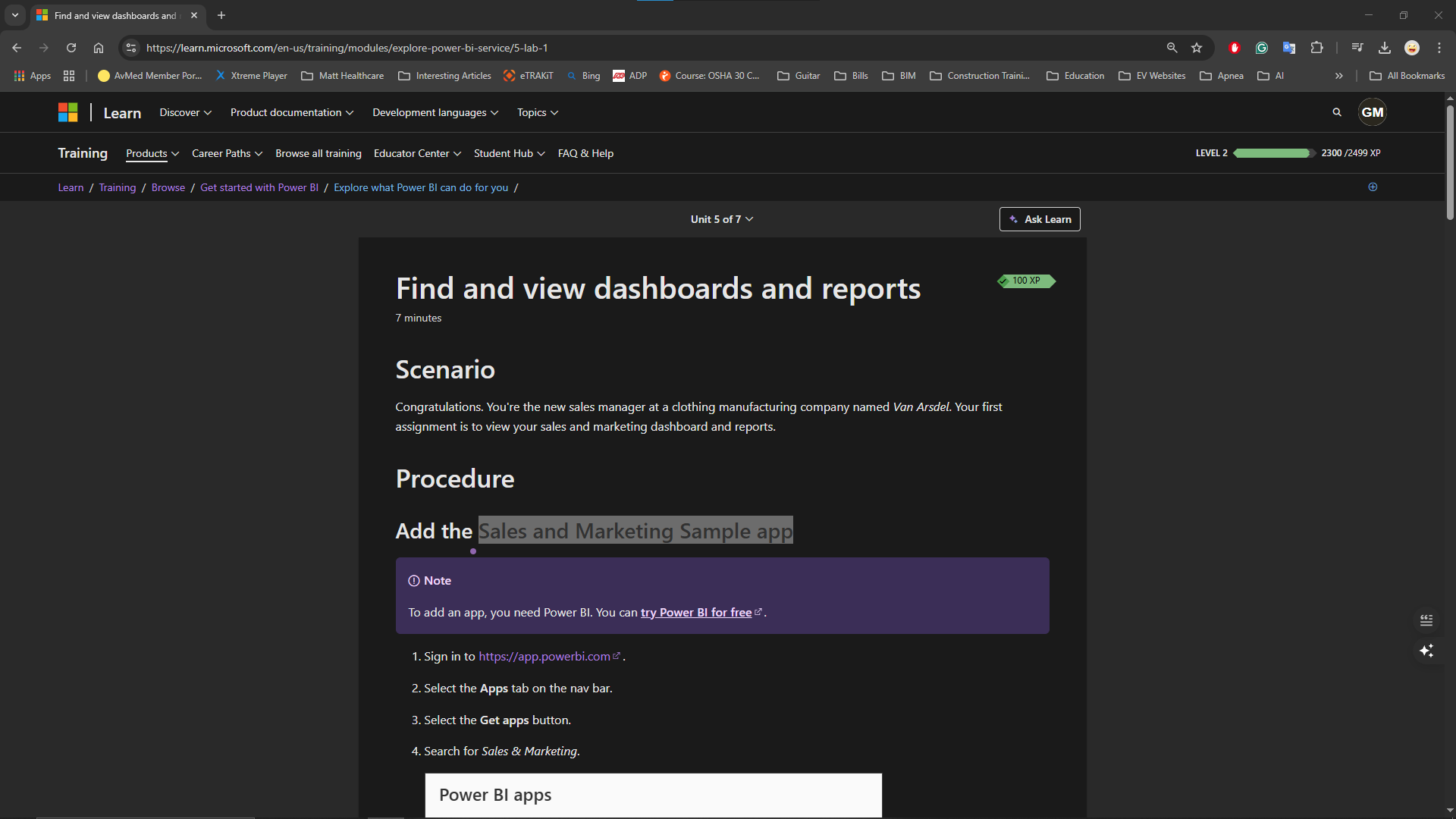 Sales and Marketing Sample app - Microsoft Q&A