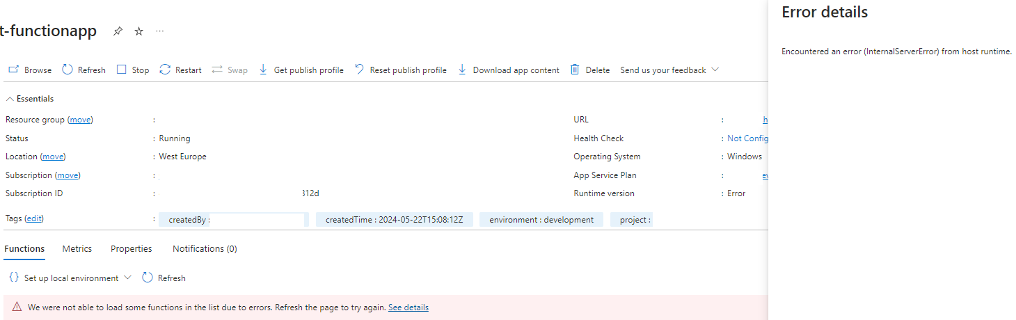 Azure Function Deployment Is Failing While Deploying Through A Pipeline 2233