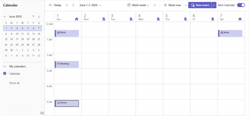 7 day working week - Microsoft Q&A