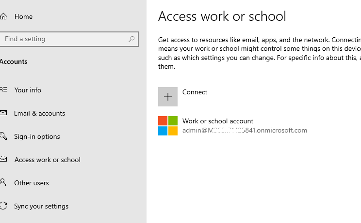 Old on-prem domain name in fully AAD + Endpoint Manager - Microsoft Q&A