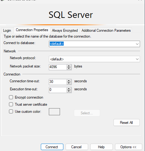 SSMS v18.3 "Trust Server certificate" option - Microsoft Q&A