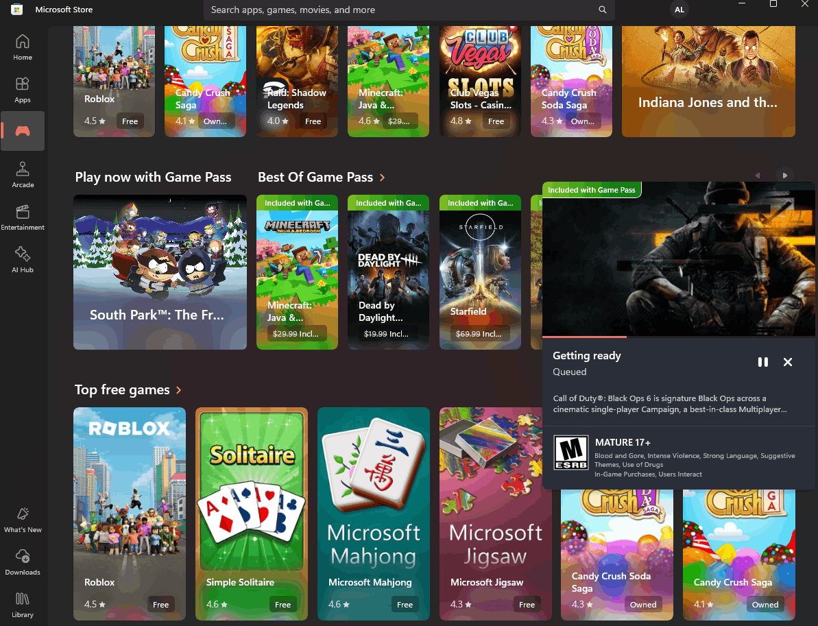 Xbox app and Microsft store not working. I cant download anything ...