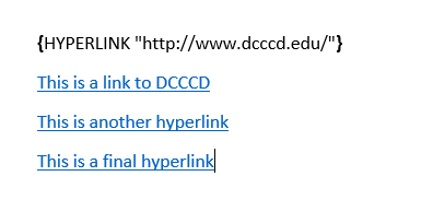 Track changes breaks hyperlinks in Word - Microsoft Q&A