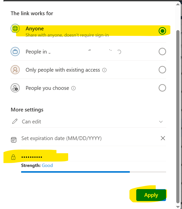 Securing a Folder in OneDrive Business with Password Protection for ...