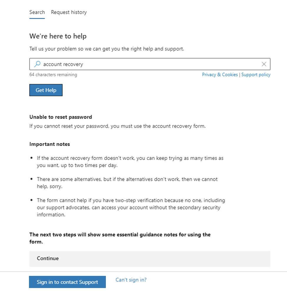 How to restore locked Hotmail account - Microsoft Q&A