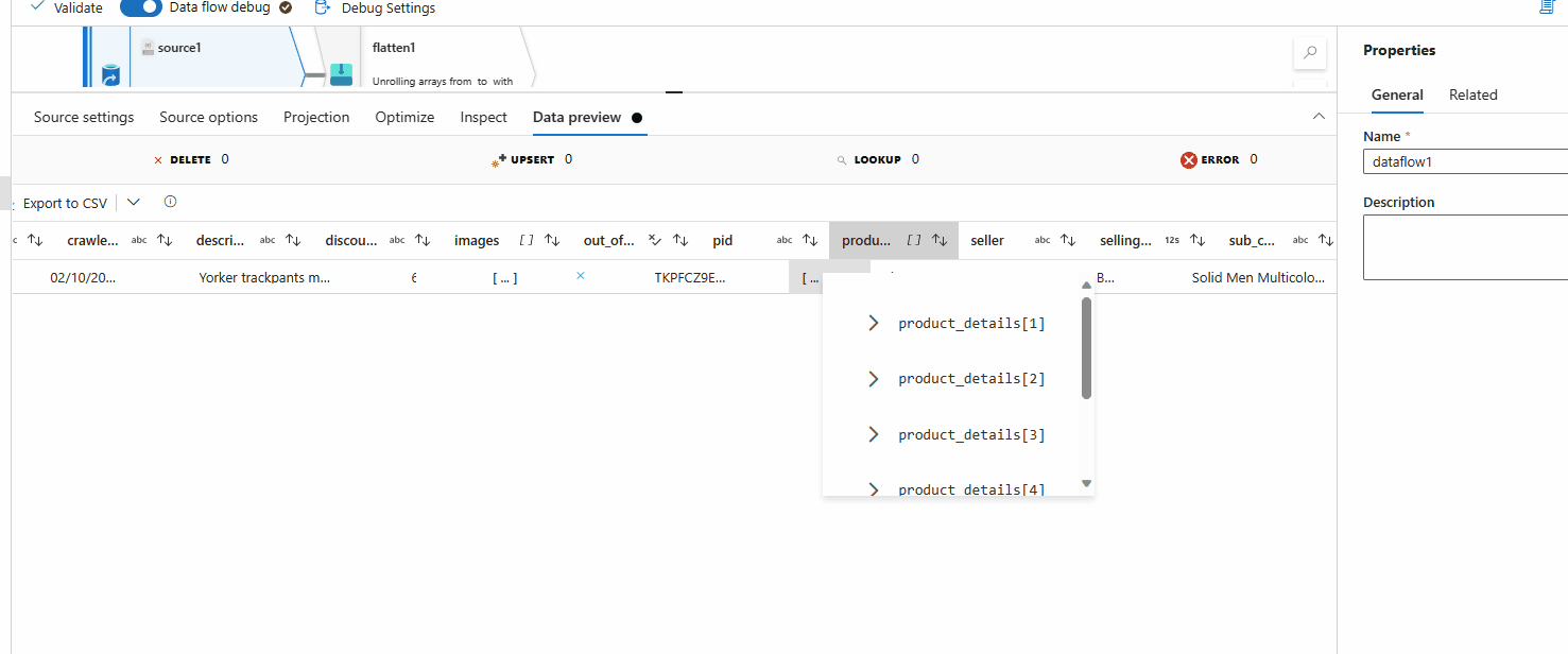 How to flatten a json with a list of jsons nested with Data Factory ... How to flatten a json with a list of jsons nested with Data Factory ...