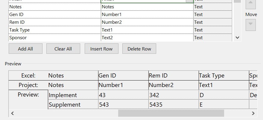 Why importing fields from Excel to Project is so challenging? - Microsoft Q&A