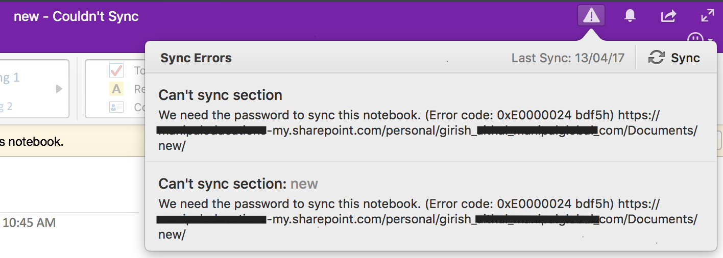 Syncing: Unsupported server error.. - Microsoft Q&A