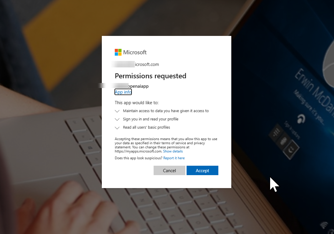 Web App requires authentication(Open AI) - Microsoft Q&A