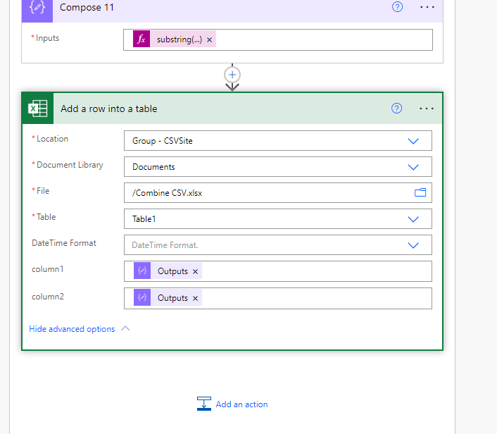 How to combine data from multiple CSVs and create excel with different work sheets using power ...