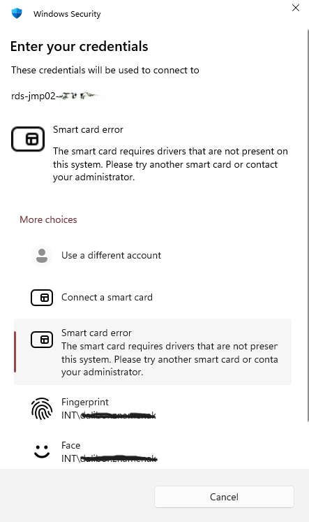 Win 11 25H2 insider - Yubikey issue with RDC - Microsoft Q&A