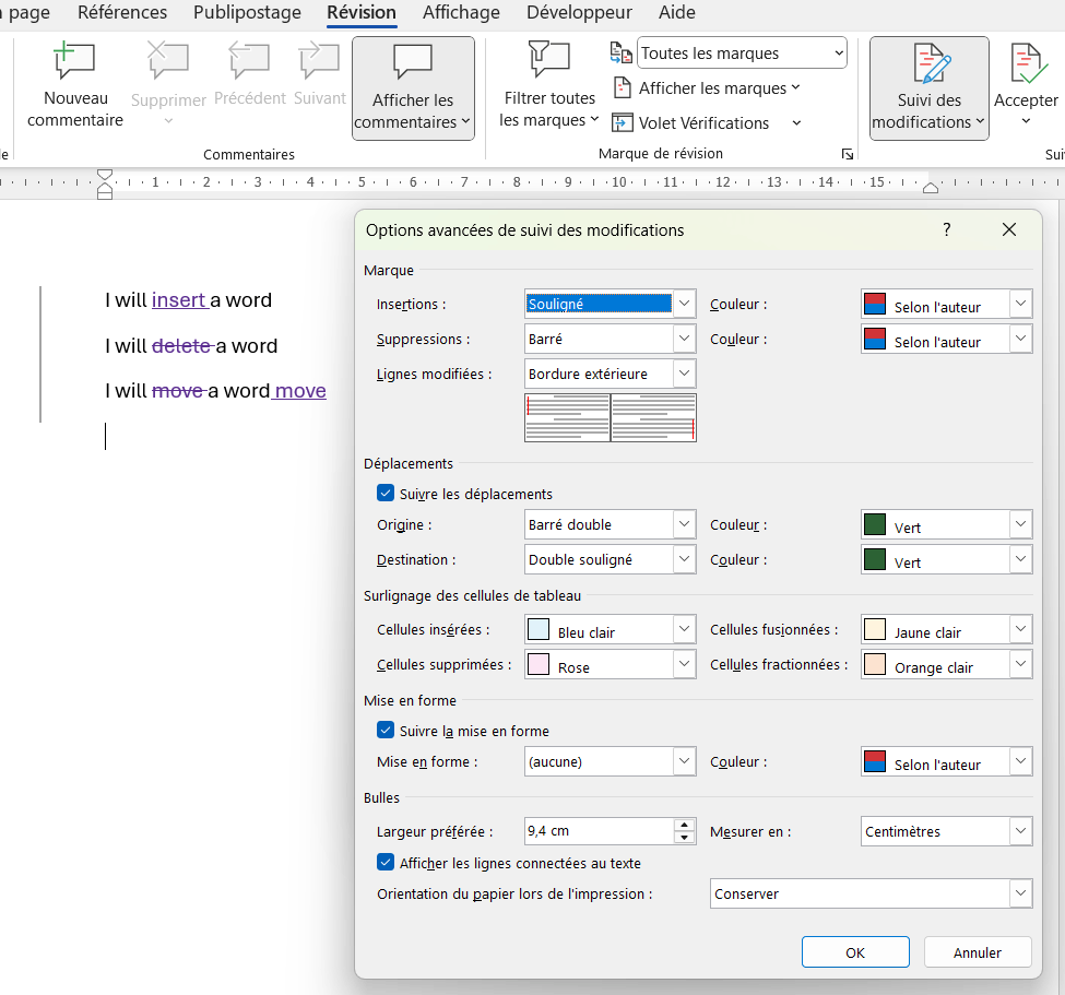 Tracking text moves in Word - Microsoft Q&A