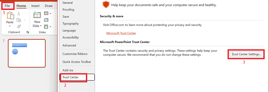 How to enable macros on a single file - Microsoft Q&A