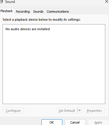 My Audio is grey and i can't adjust the volume - Microsoft Q&A